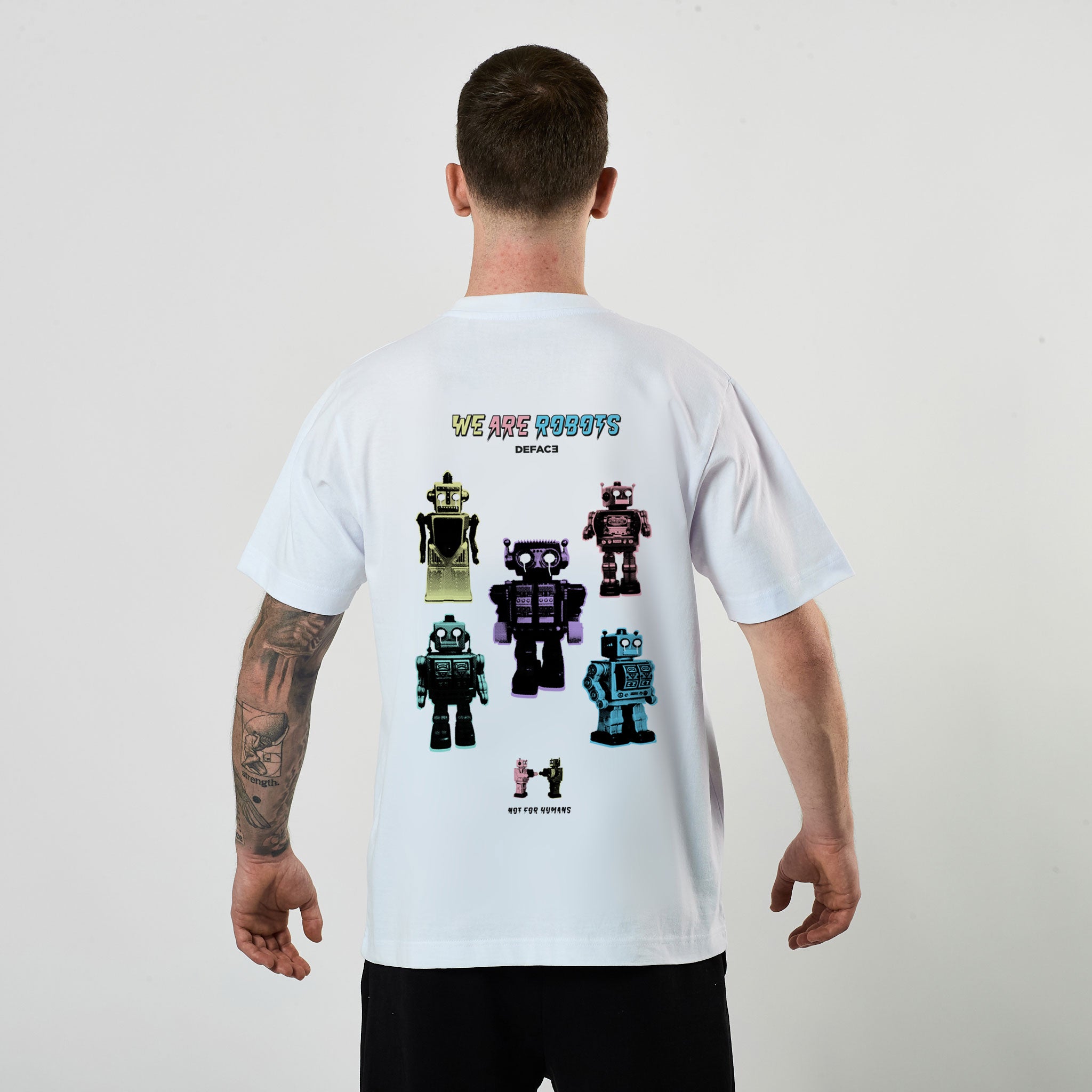 Deface Tera Photochromic Tee (White) – Forty Clothing